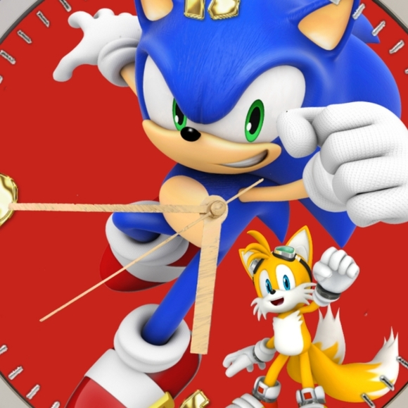 Sonic | Wall Decor | Sonic Clock | Poshmark